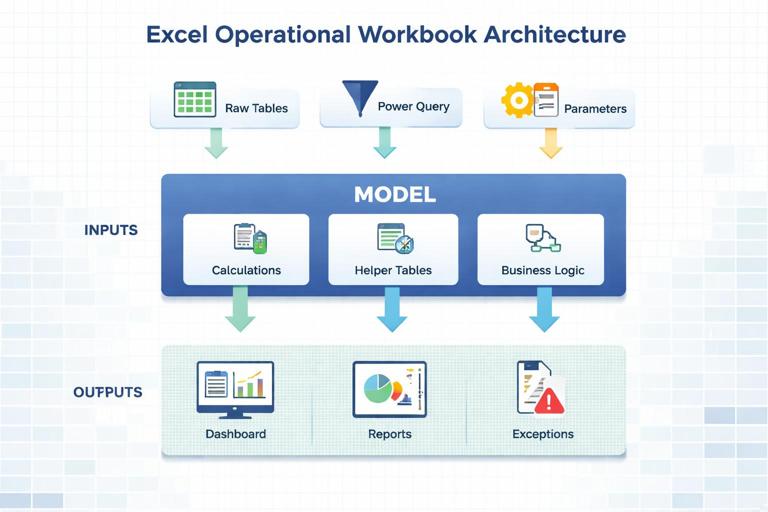 Operational Workbook Design for Reliability and Scale : Course Excel ...